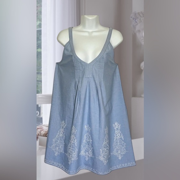 Madison Mathews | Dresses | Nwt Madison Mathews Halter Dress Xl Blue ...